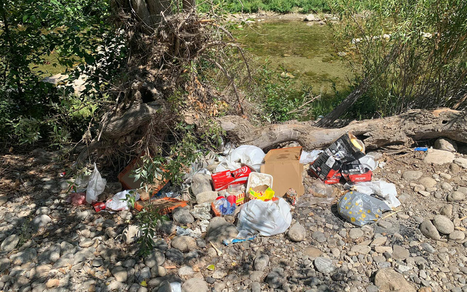 Pollution plagues Arroyo Seco River at Green Bridge near Greenfield ...